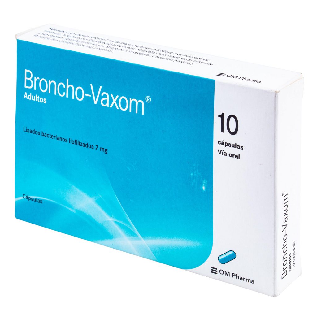 Broncho Vaxon Adultos 10 Capsulas - Línea Vital Droguería 1051