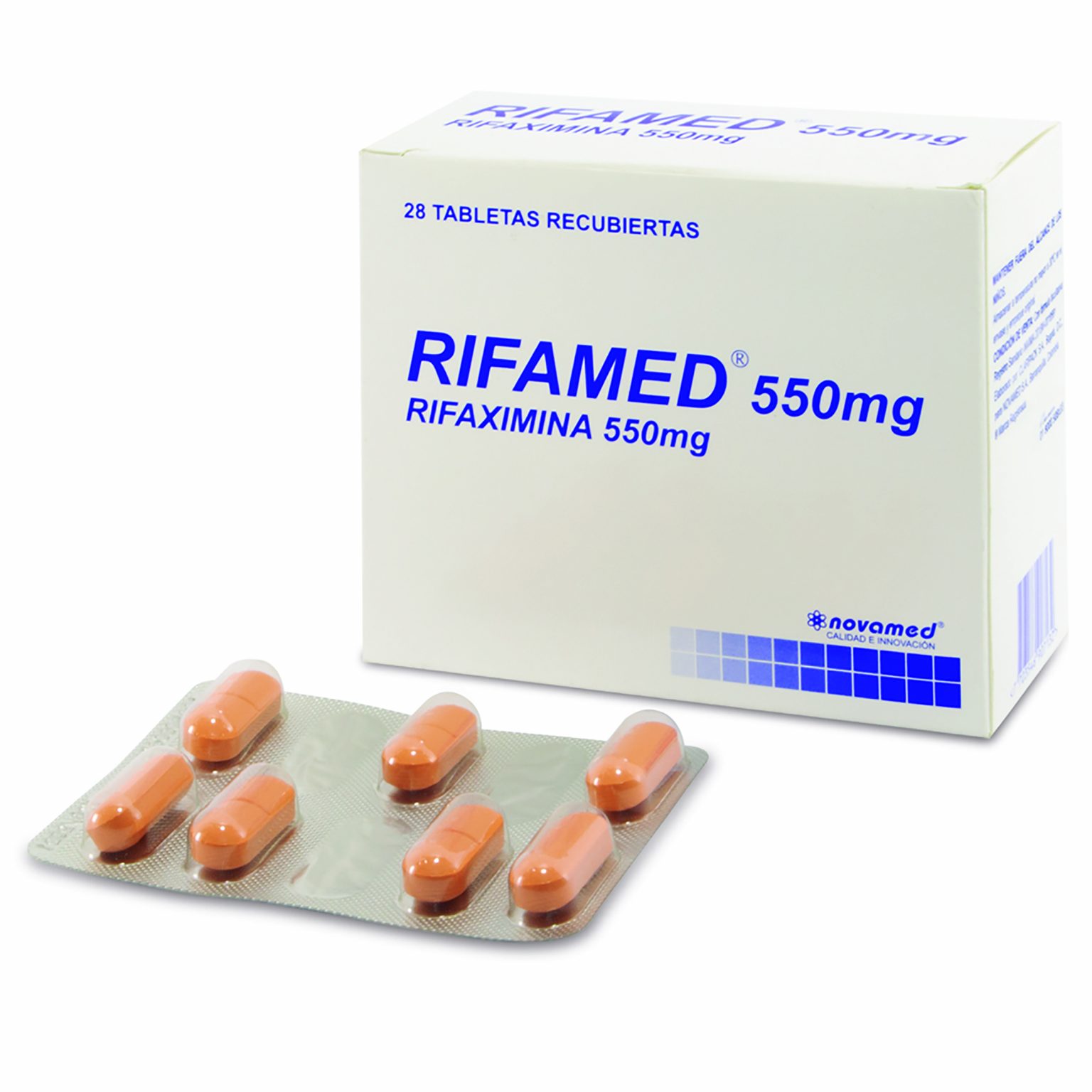 RIFAMED 550 MG 28 TABLETAS - Línea Vital Droguería 5972