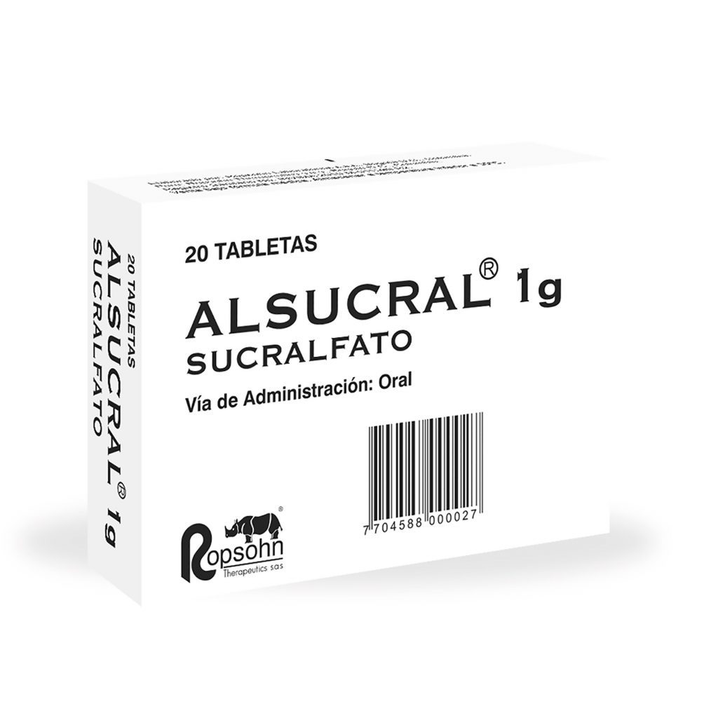 Alsucral1Gr 20 Tabletas - Línea Vital Droguería 1011