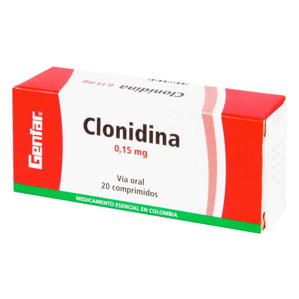CLONIDINA 0,15MG 20 TABLETAS GENFAR - Línea Vital Droguería 5863