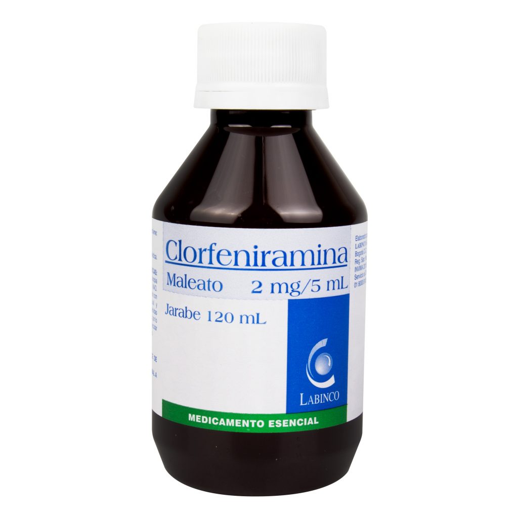 CLORFENIRAMINA JARABE 120ML 400MG LABINCO L nea Vital Droguer a 1610
