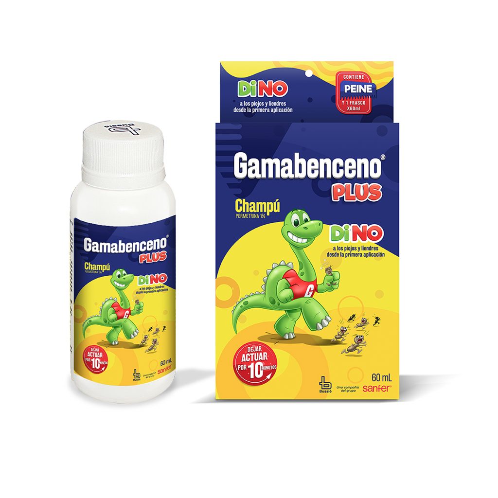 GAMABENCENO PLUS CHAMPU 60 ML - Línea Vital Droguería 2703