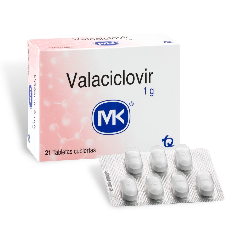 VALACICLOVIR 1GR 21 TABLETAS DE MK - Línea Vital Droguería 20946