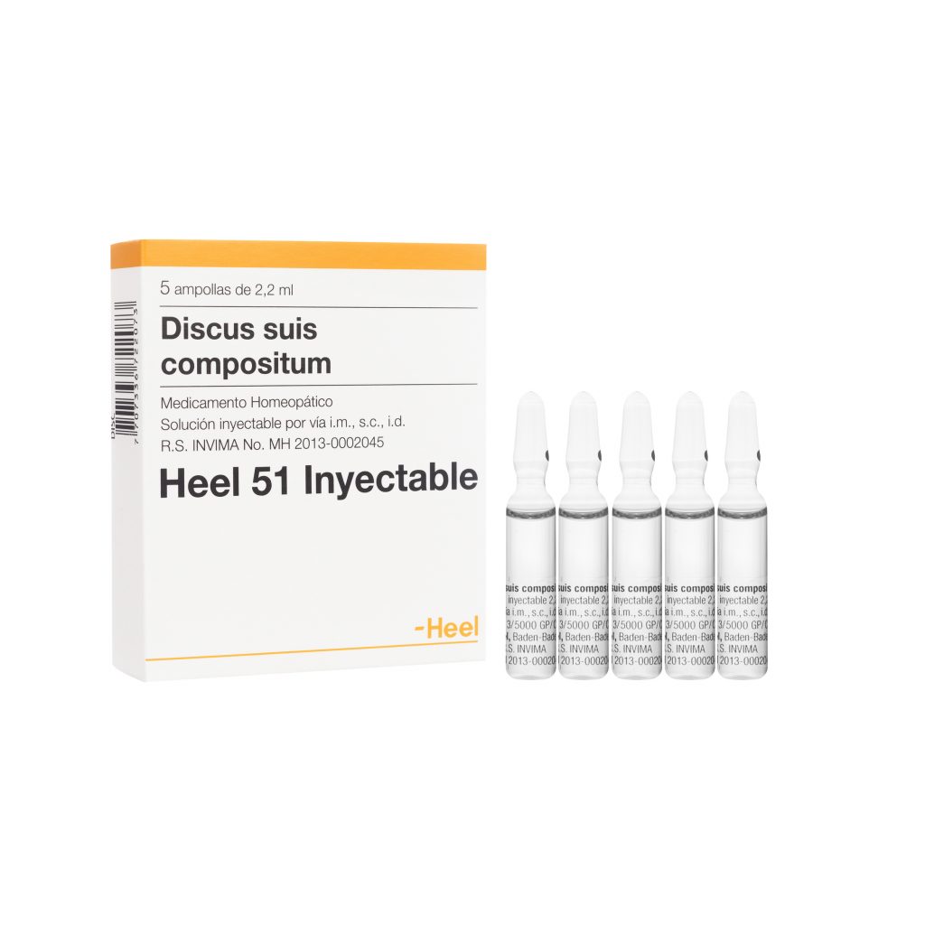 Discus Suis Compositum Ampolla De Heel - Línea Vital Droguería 5070