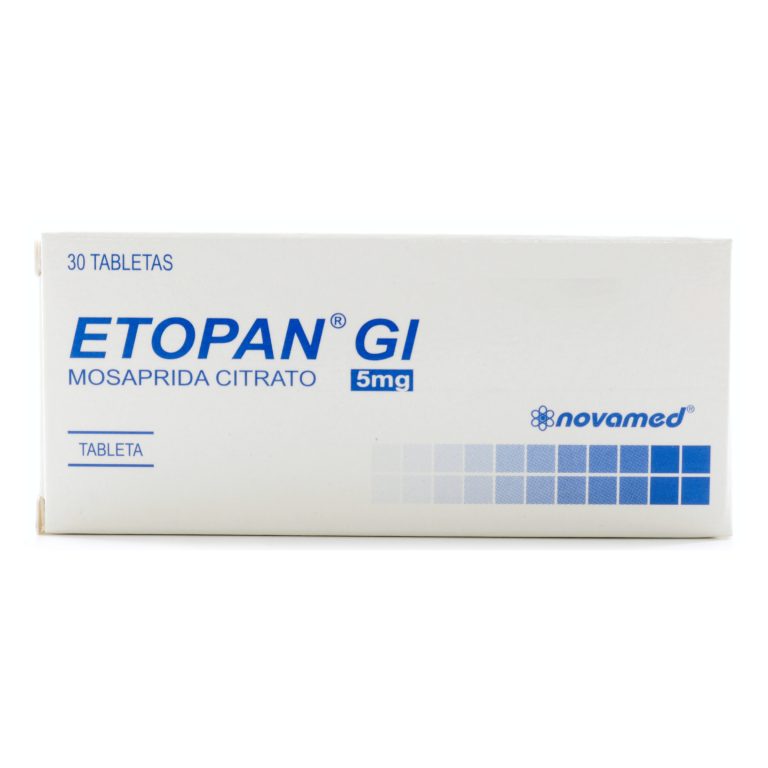 Etopan Gl 5 Mg 30 Tabletas - Línea Vital Droguería 22004