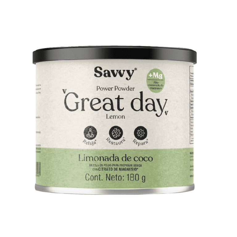 GREAT DAY LIMONADA DE COCO TARRO 180 GRAMOS SAVVY L nea Vital great-day-limonada-de-coco-tarro-180-gramos-savvy-l-nea-vital