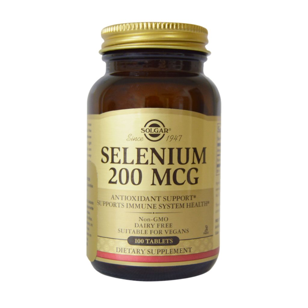 SELENIUM 200 MCG 100 SOLGAR - Línea Vital Droguería 45619