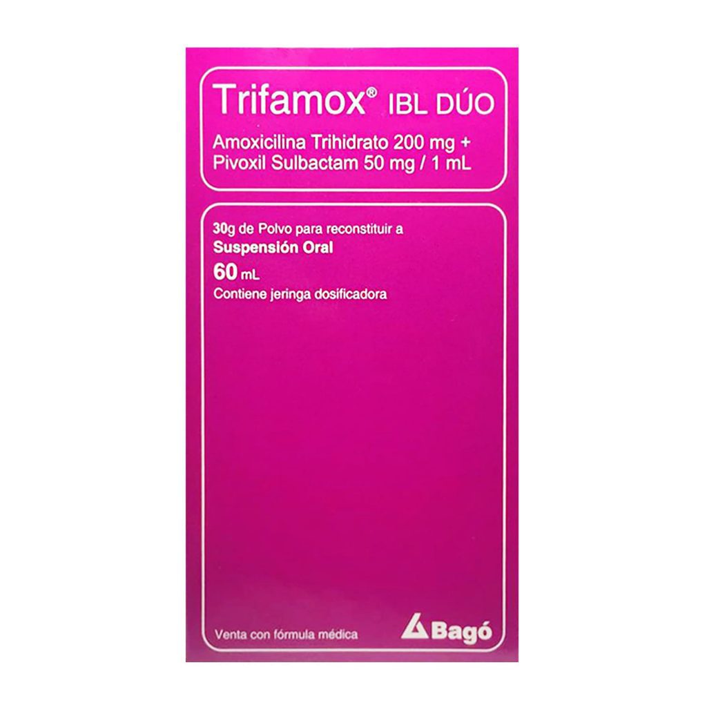 Trifamox IBL Duo Suspension 60 Ml - Línea Vital Droguería 20889